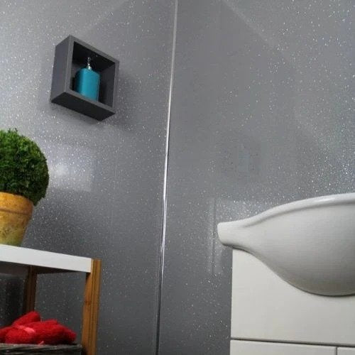 PVC Cladding White Sparkle 8mm