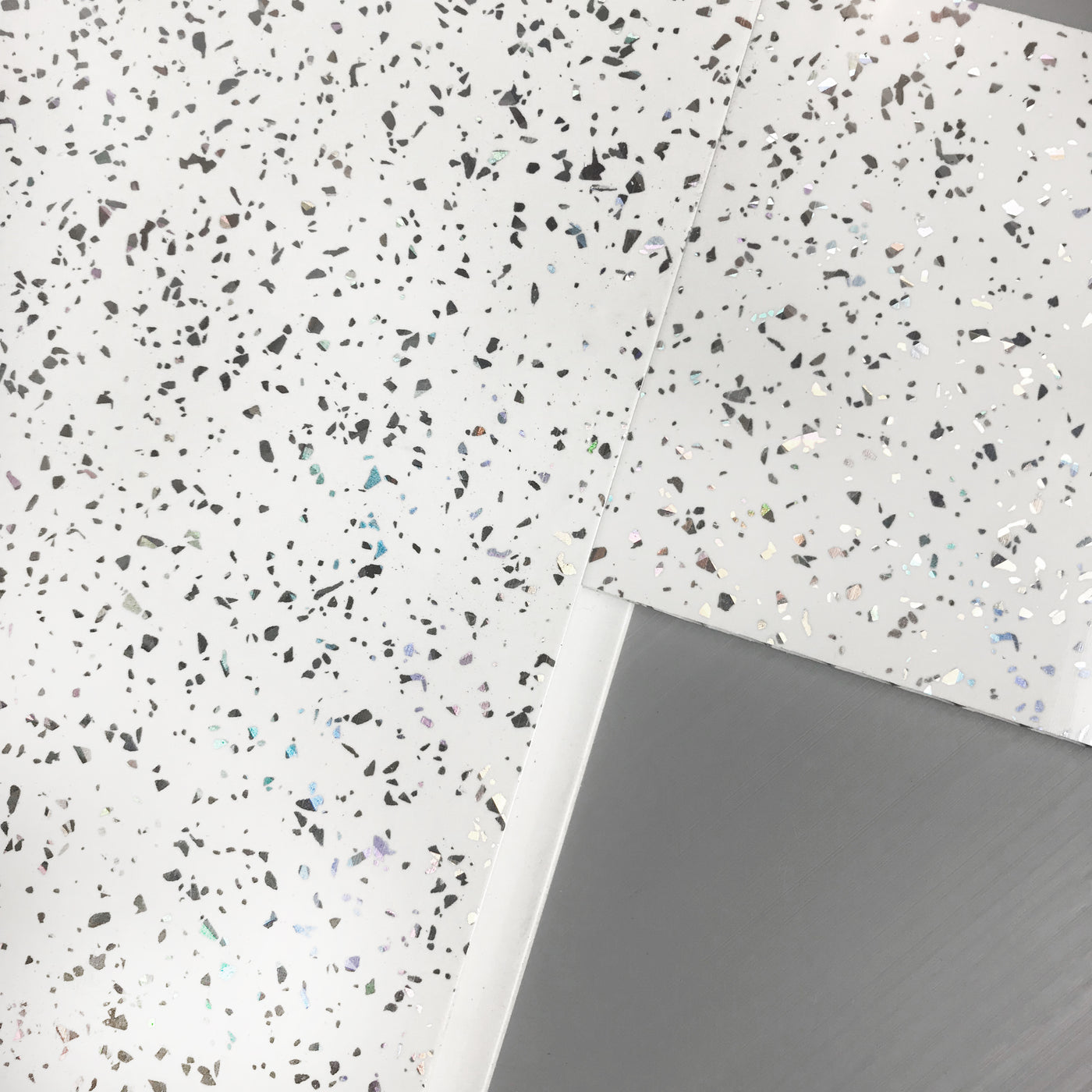 PVC Cladding White Sparkle 8mm