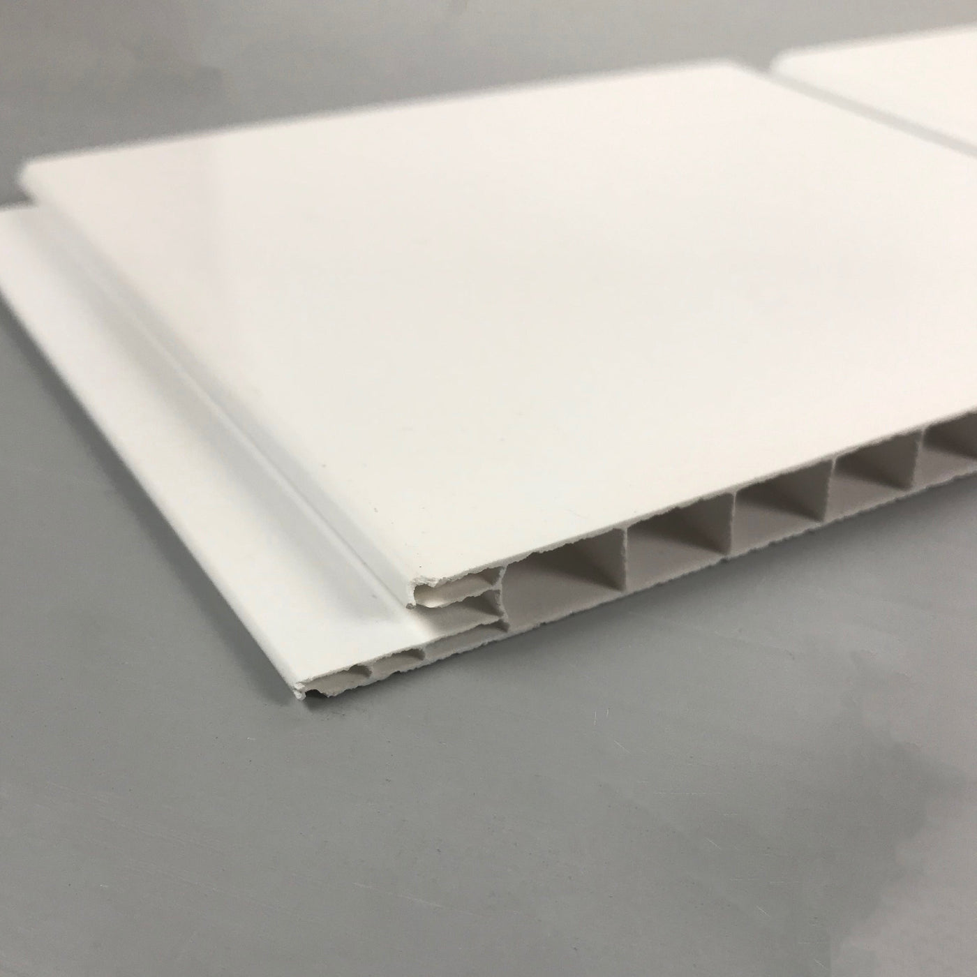 Twin Chrome Ceiling Cladding | PVC Bathroom Panels