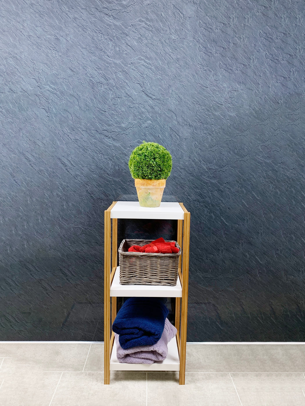 Slate 1m Wide PVC Cladding 10mm