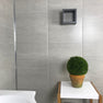 Multi Tile Grey 400mm (Large Tiles) | PVC Bathroom Cladding