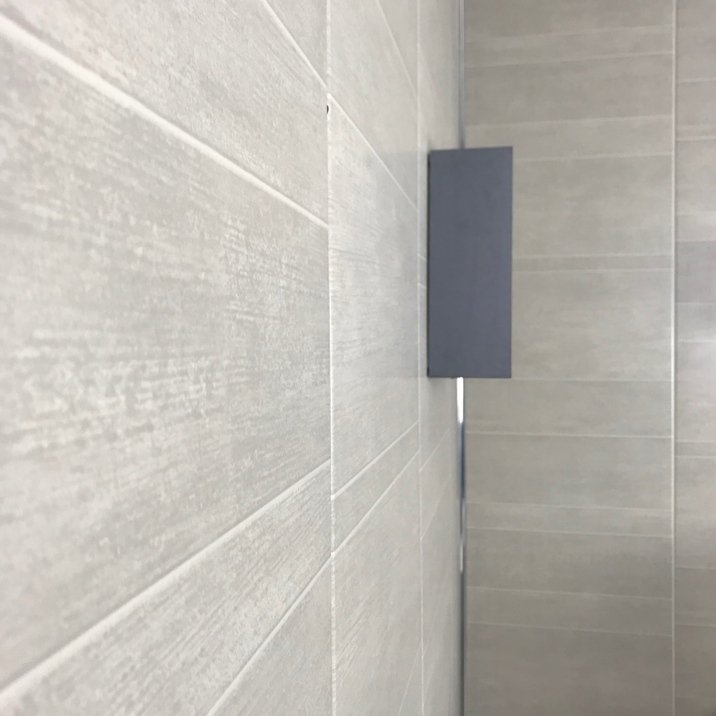 Multi Tile Grey 400mm (Large Tiles) | PVC Bathroom Cladding