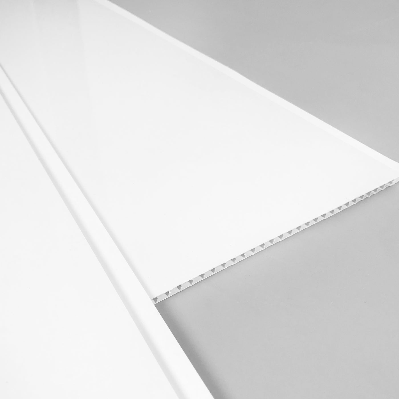 White High Gloss (5mm) | PVC Cladding For Bathrooms | Tongue & Groove